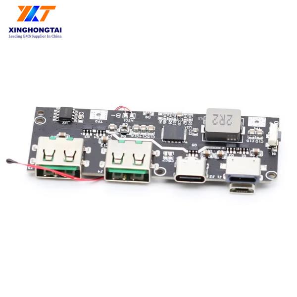 Быстрая зарядка 22.5W Power Bank PCB-карта 5 портов Двунаправленный мобильный модуль питания Круговая плата поддержка QC4 + PD3.0