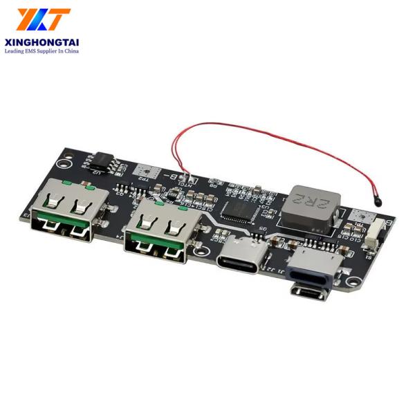 Быстрая зарядка 22.5W Power Bank PCB-карта 5 портов Двунаправленный мобильный модуль питания Круговая плата поддержка QC4 + PD3.0