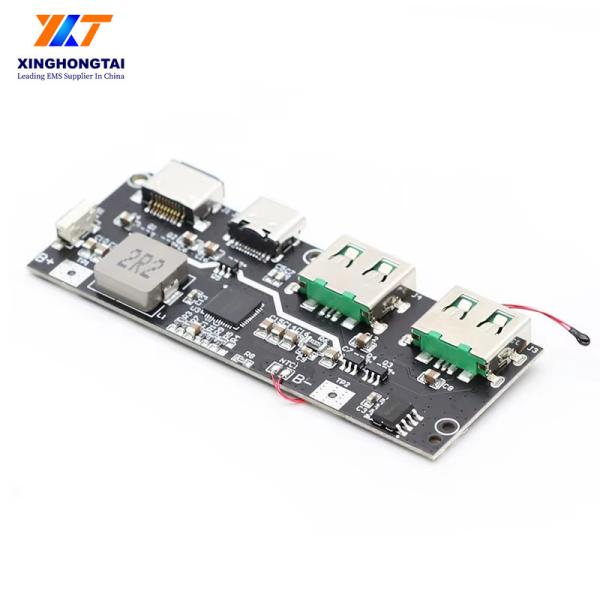 Быстрая зарядка 22.5W Power Bank PCB-карта 5 портов Двунаправленный мобильный модуль питания Круговая плата поддержка QC4 + PD3.0