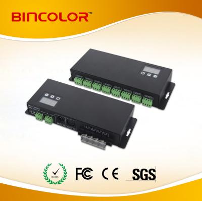 China DC5V-24V 24 channel led strip RGB DMX512 decoder 24CH RGB DMX decoding driver for sale