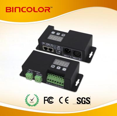 China 4 channels DMX led decoder, constant voltage rgbw dmx512 power decoder for sale