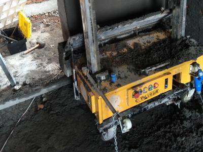 China Construction Equipment  Building Wall Automatic Cement and Sand Mortar Gypsum Stucoo Plaster Robot Tool Render Machine for sale