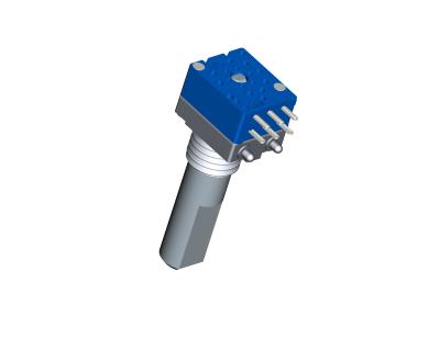China 8 mm Metallwellenverschlusscodeur, Logiktyp, horizontaler Typ, Kanalwechselcodeur zu verkaufen