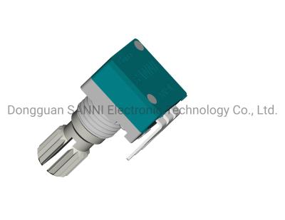 China RV931AN0 Rotary Vertical PCB Mount Potentiometer Metal Shaft Sealed for sale