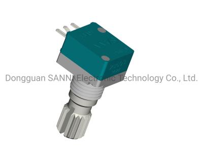 China RV9110N0 Rotary Potentiometer 9mm Single Unit Metal Shaft Sealed for sale