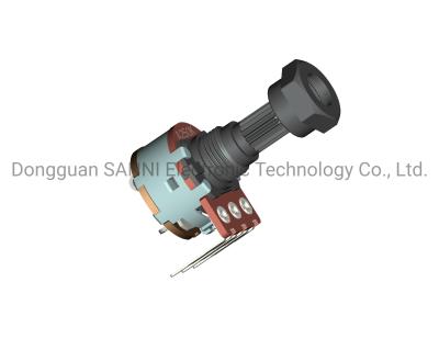 중국 RV16802NS 스위치와 함께 16mm 플라스틱 샤프트 포텐시오미터 판매용