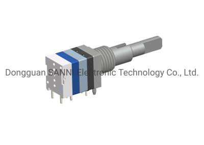 중국 두배 샤프트는 절대적 회전 인코더 20 비트를 누름 스위치와 통합했습니다 판매용