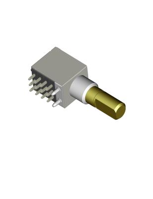 China 8mm Sealed Single Absolute Rotary Encoder Metal Shaft For Interphone for sale