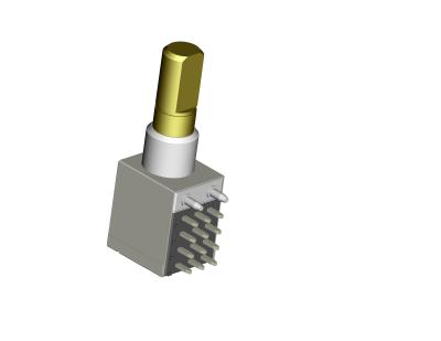 China 8mm Sealed Single Absolute Rotary Encoder Metal Shaft For Interphone for sale