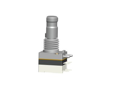 China 18 Detent Industrial Rotary Encoder Logic With 0.5 Travel Push Switch for sale