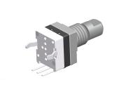 China 8mm Sealed Digital Incremental Encoder Rotary Type With Push Switch for sale