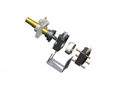 China Eje rotatorio sellado del metal del codificador 10m m del absoluto horizontal para el dispositivo audio en venta