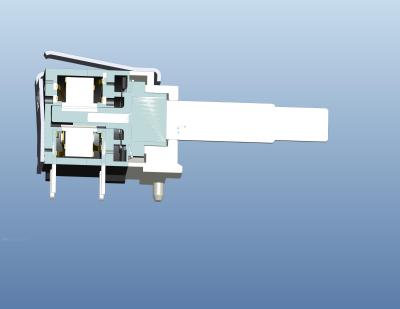 China Eje rotatorio sellado del metal del codificador 10m m del absoluto horizontal para el dispositivo audio en venta