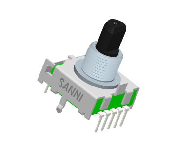 China Mehrfache Positionen quadrieren elektronischen Drehschalter 17mm für Audio-RS171 zu verkaufen