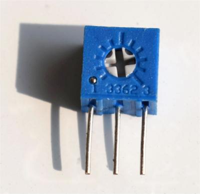 中国 RI3362Mの正方形のトリマーの電位差計の列の調節可能な調整の抵抗器Pin 販売のため