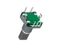 China ISO9001 0.5mm Travel Push Switch Incremental Rotary Encoder Vertical Digital for sale