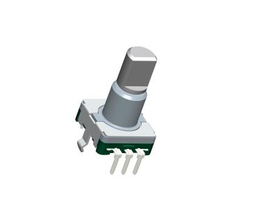 China ISO9001 0.5mm Travel Push Switch Incremental Rotary Encoder Vertical Digital for sale