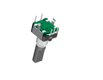 China Vertical Digital Incremental Rotary Encoder With Push Switch 0.5mm Travel for sale