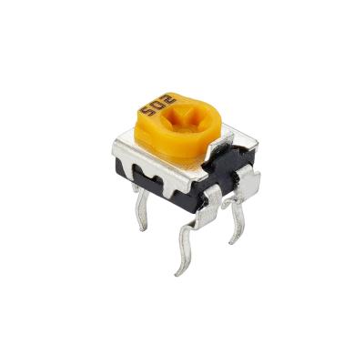 Κίνα RX0622 Τρεις καρφίτσες 6mm κατακόρυφο δυνατομετρητή κοπής με πλαστικό προσαρμοσμένο κουμπί προς πώληση