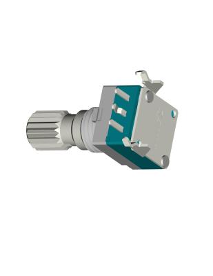 China Glatte Steuerung 6mm-20mm Wellenlänge Rotationspotentiometer Kunststoff/Metall zu verkaufen