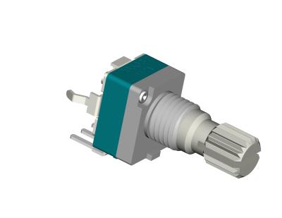 China Potenciómetro divisor de voltaje giratorio ajustable PCB Lug 300-3MkΩ Resistencia de banda única o doble en venta