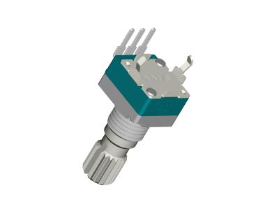 China Potenciómetro divisor de voltaje giratorio ajustable PCB Lug 300-3MkΩ Resistencia de banda única o doble en venta