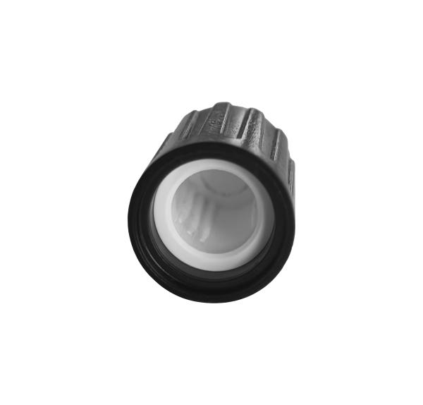 Zusammengestelltes schwarzes ABS-Material Knopf für Drehpotentiometer mit TB-Typ-Welle