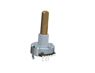 China EC20 Incremental Rotary Encoder 18 Positioning Pulse Semi-circular Axis L30mm Digital Potentiomet for sale