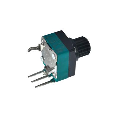 China RV97P6N0 Gekartelde As Draaibare Elektrische Potentiometer Voor Nauwkeurige Regelingsnauwkeurigheid Te koop