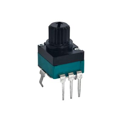 China RV97P6N0 Gekartelde As Draaibare Elektrische Potentiometer Voor Nauwkeurige Regelingsnauwkeurigheid Te koop