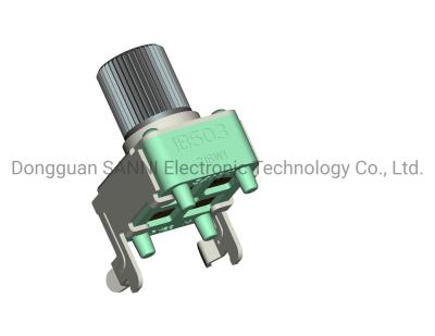 China PCB Lug Terminal Type Rotary Electrical Potentiometer with Resistance Range of 300Ω-3MKΩ for sale