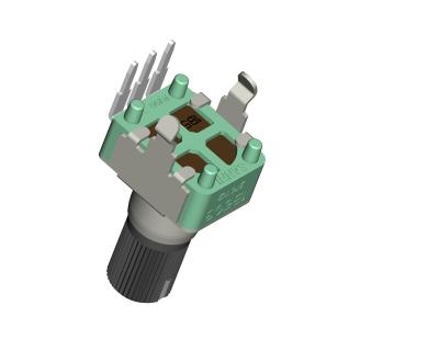 China 0.05W Rotary Potentiometer Through Hole/DIP Mount 500VAC Dielectric Strength Ideal for Precise Control Applications for sale