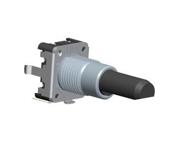 China Knurled Shaft Rotary Potentiometer for Wide Applications ±20% Resistance Tolerance 500VAC Dielectric Strength for sale