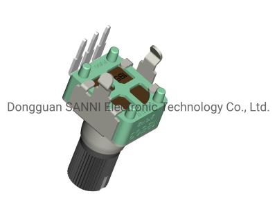 China Industrial-Grade Plastic Shaft Rotary Potentiometer Device -25C-85C for Heavy-Duty Applications for sale