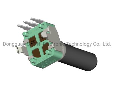 China 9mm Rotary Potentiometer with Insulation Resistance 100MΩ Min Shaft Length 6mm-20mm Normal Or Customized for sale