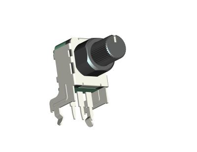 China Through Hole DIP Mount Rotary Potentiometer Plastic Metal Temperature Range Minus 25 Celsius to 85 Celsius Designed for Electronic Devices for sale