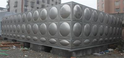 China 304 316 Stainless Steel Panel Modular Water Storage Tank for sale