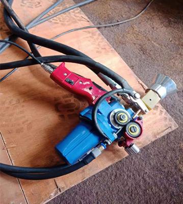 China Arc spray gun for thermal spray wire nozzle assembly with arc spraying machine for sale