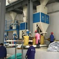 China Pet Poultry Feed Pellet Semi Automatic Bagging Machine for sale