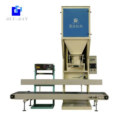 China Quantitative 25kg Silica Rice Pellet Bagging Machine PLC Control for sale