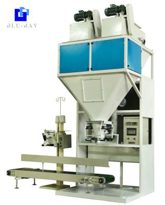 China 3KW Semi Automatic Bagging Machine 50kg Diatomaceous Animal Manure Crushed Corn Filling equipment for sale