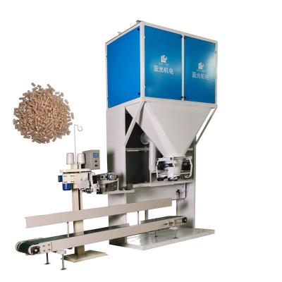 China Pet Poultry Feed Pellet Semi Automatic Bagging Machine for sale