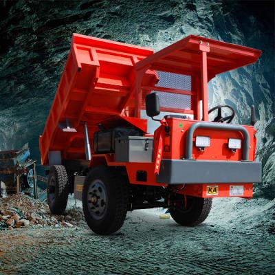 Cina Autocarro con cassone ribaltabile sotterraneo a ruote autocarro con cassone ribaltabile da 3 tonnellate 63HP 4x4 per spazi ristretti in vendita