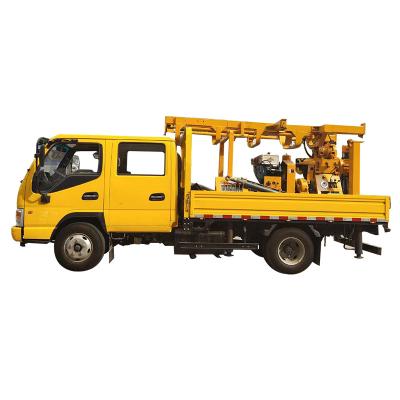 Cina Commerciale 200m Deep Water Well Drilling Truck Rig di servizio per pozzi d'acqua montato su veicolo in vendita