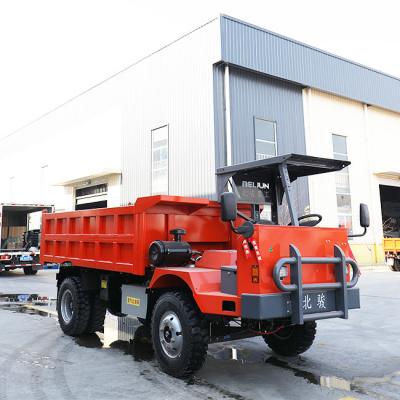 China 12 Tone Mini Underground Dump Truck 4x2 Small Turning Radius for sale