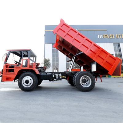 Cina Capacità di carico 15 tonnellate di autocarro con cassone ribaltabile sotterraneo Ottima manovrabilità in vendita