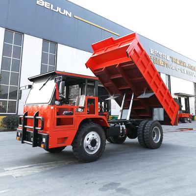 Cina Capacità di carico 15 tonnellate di autocarro con cassone ribaltabile sotterraneo Ottima manovrabilità in vendita