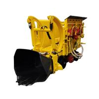 China Underground Mining Electric Rock Loader Mucking Machine High Efficiency for sale