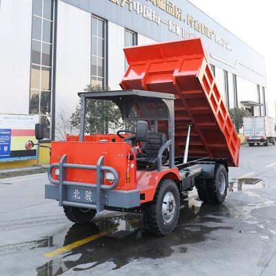 China CE YUNEI 4102 Motoren 7 Tonnen Kipper-Lkw Untertage Bergbau Gelenkkraftwagen zu verkaufen