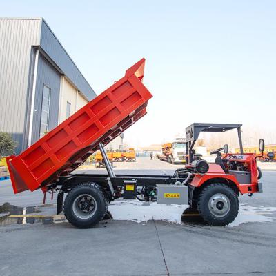 China CE YUNEI 4102 Motoren 7 Tonnen Kipper-Lkw Untertage Bergbau Gelenkkraftwagen zu verkaufen